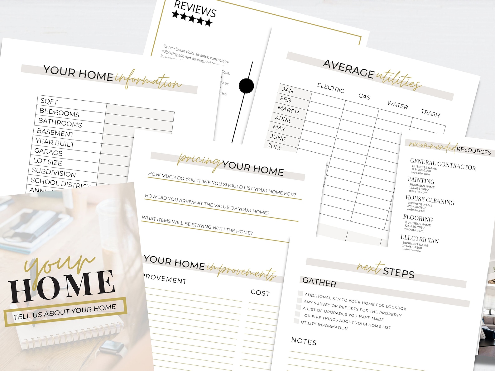 Real Estate Pre-listing Guide Instant Download Real Estate - Etsy