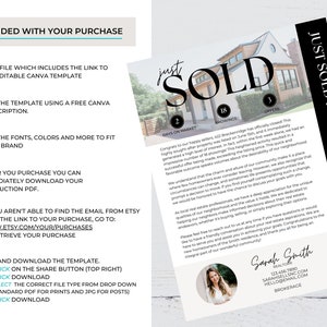 Home Seller Letter, Just Sold Letter, Real Estate Marketing, Real ...