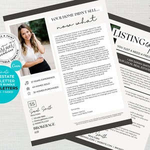 Expired Listing, Expired Letter, Real Estate Marketing, Real Estate ...