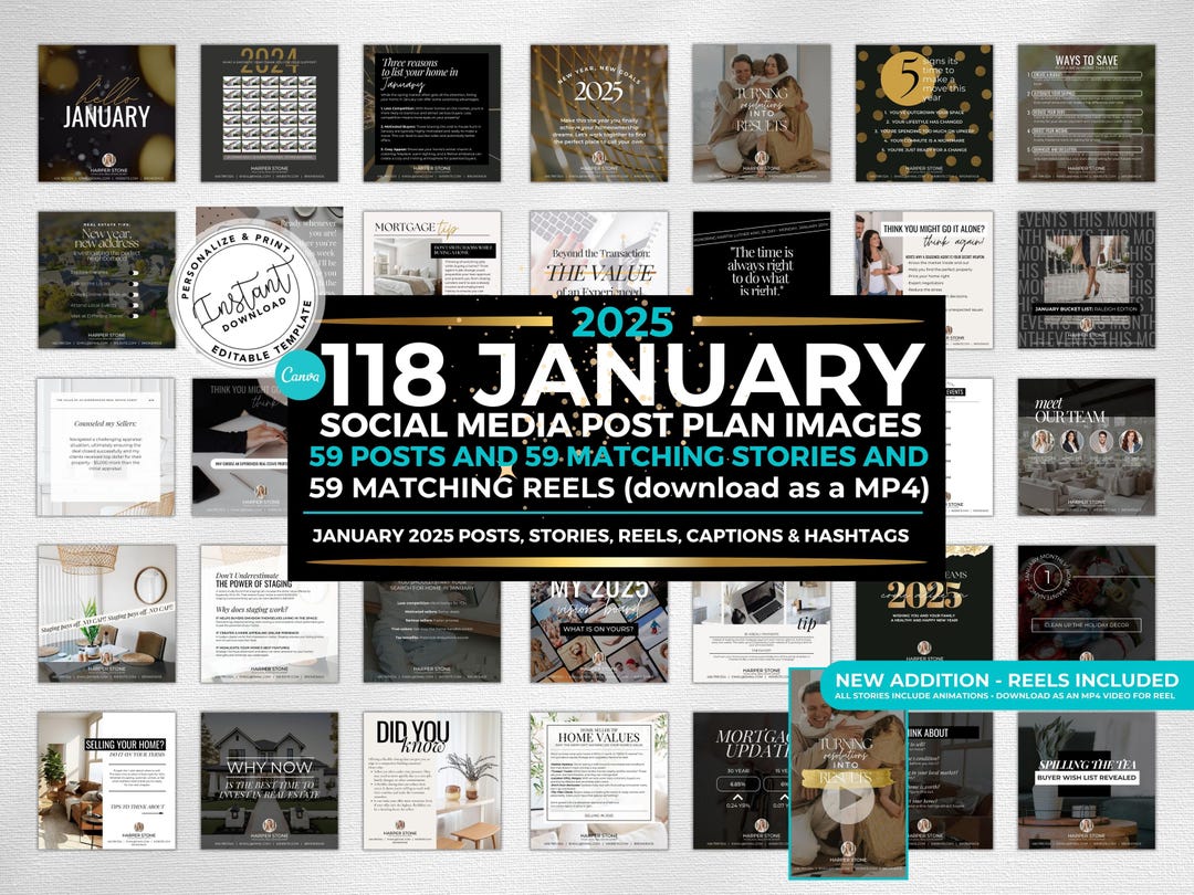 January 25 Real Estate Posts With Captions, Real Estate Marketing ...