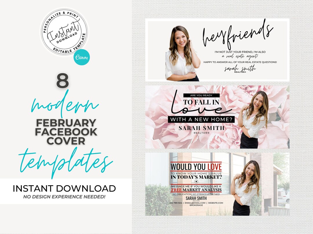 Real Estate February Cover Photos, Facebook Valentine Cover Photos ...