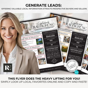 Local Neighborhood Flyer, Community Guide, Real Estate Marketing ...