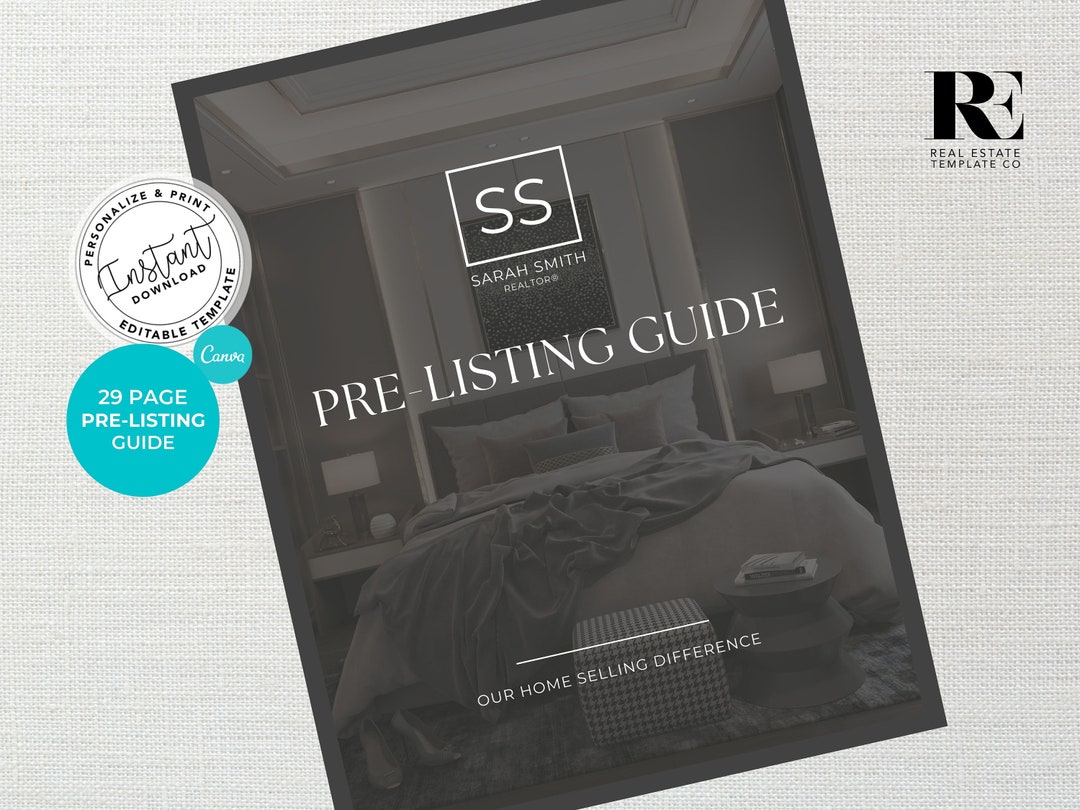 Seller Pre-listing Presentation, Real Estate Template, Real Estate ...