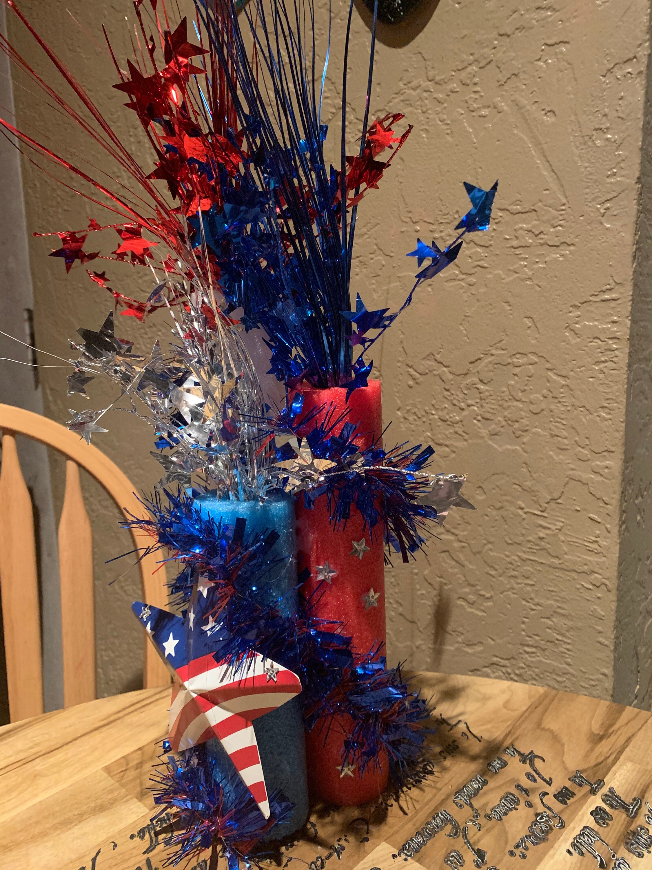 Fourth of July Fireworks/patriotic Decor/home Decor/july - Etsy