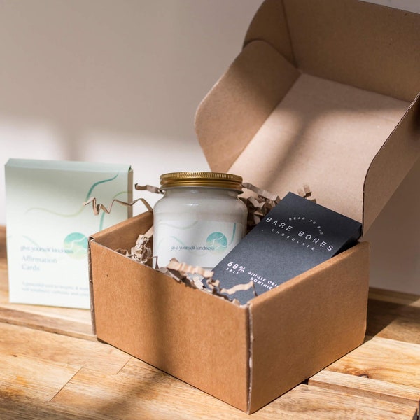 Give Yourself Kindness Affirmation Cards Mindfulness Cards Mental ...