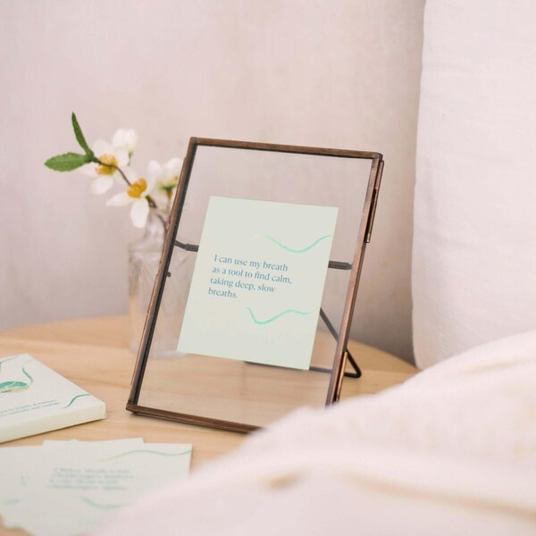 Give Yourself Kindness Affirmation Cards Mindfulness Cards Mental ...