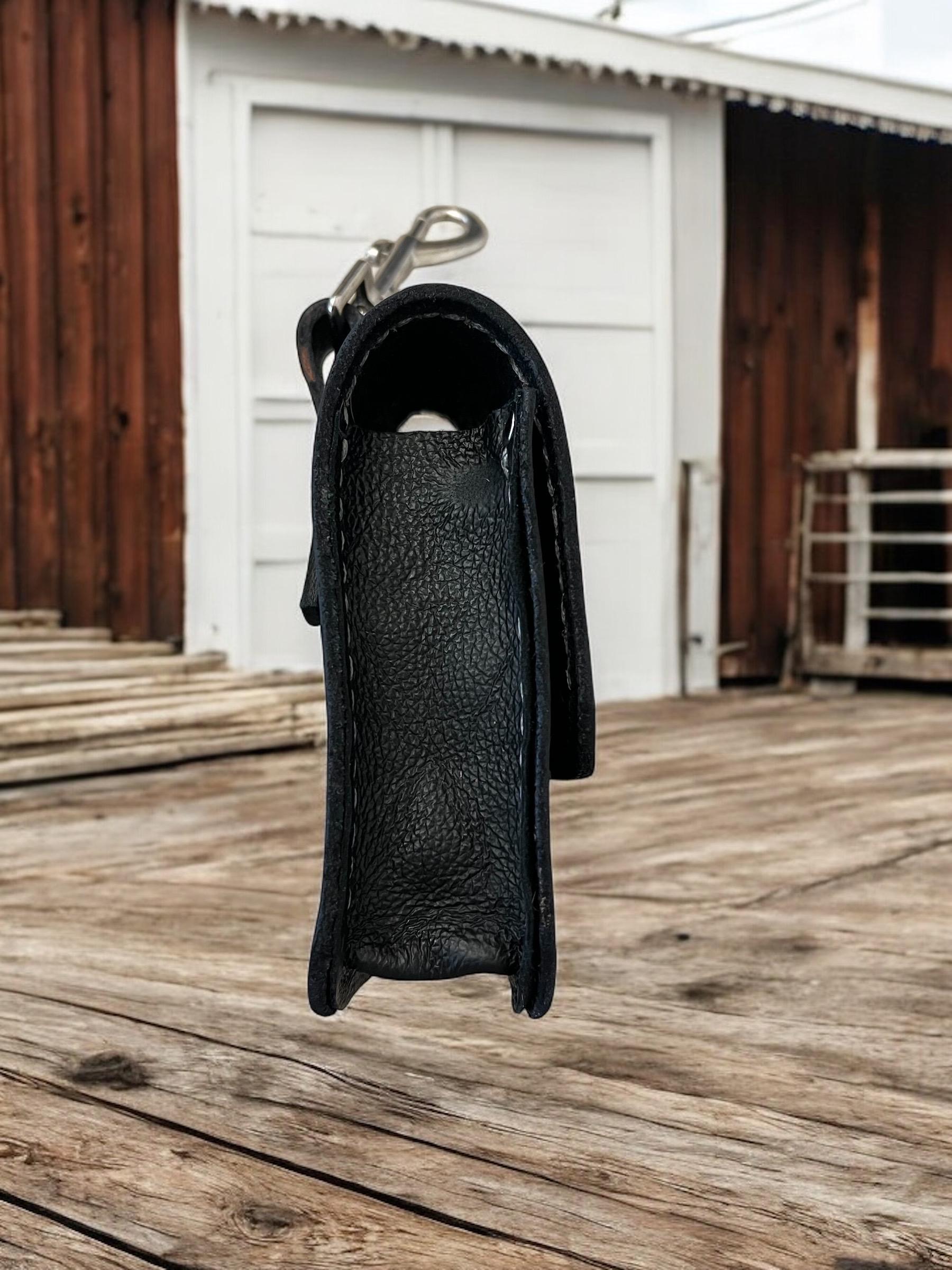 GPS, Garmin Tracker Case, Clip-on, Leather, Black - Etsy