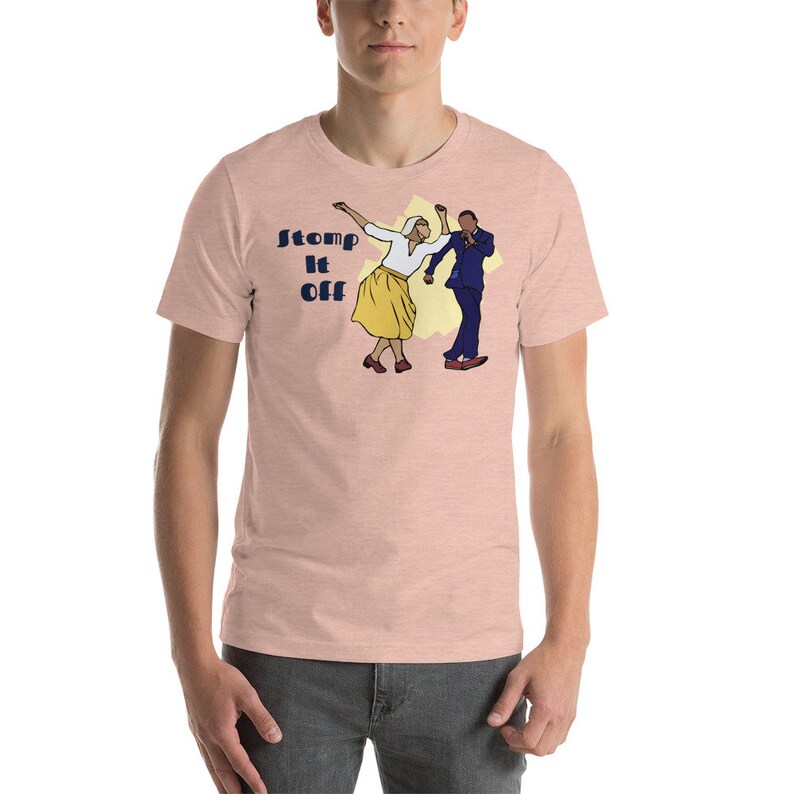 Swing Dance Tshirt Stomp It off Swing Dance Shirt Lindy - Etsy