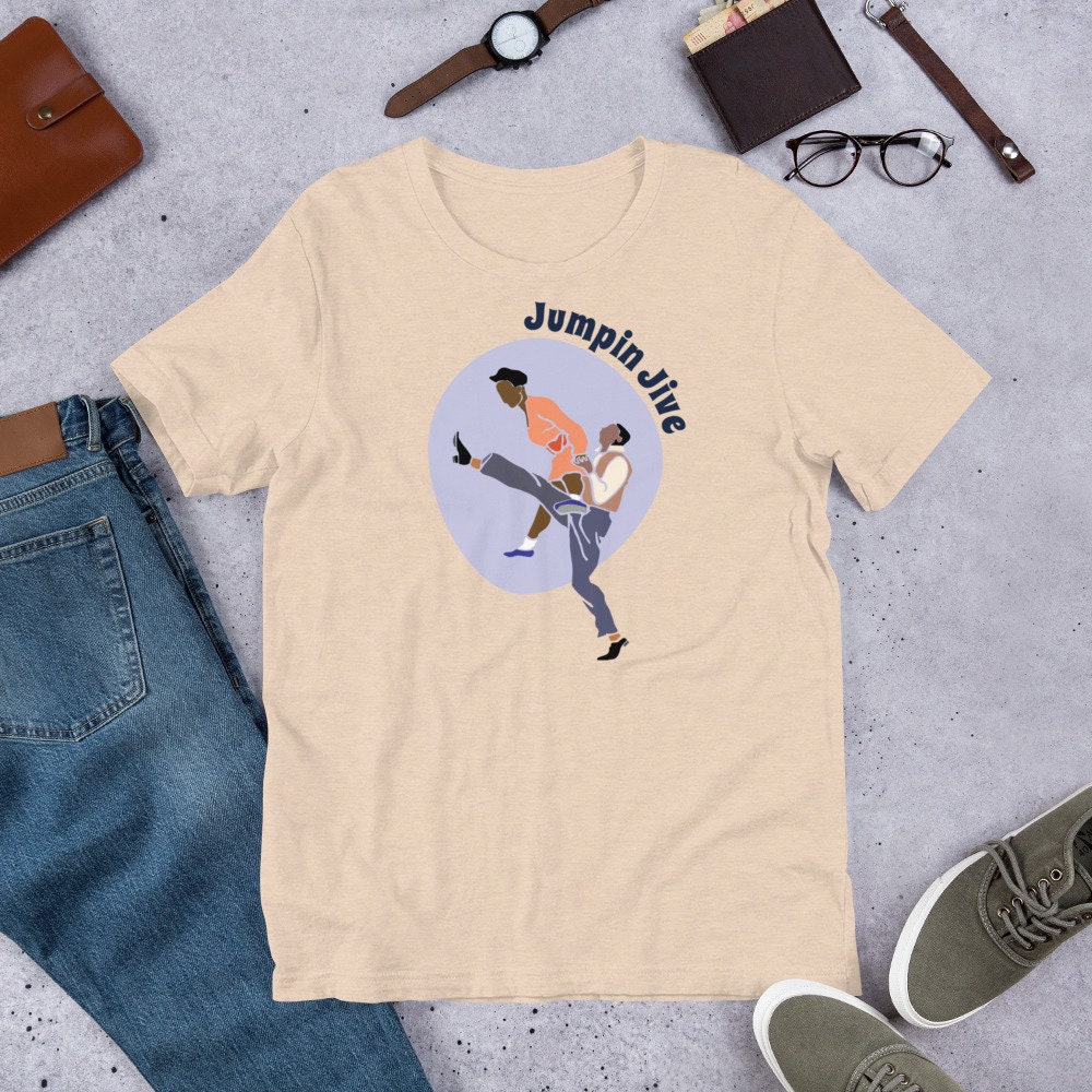 Swing Dance Shirt With Jumpin Jive Quote | Lindy Hop Tshirts | Swing ...