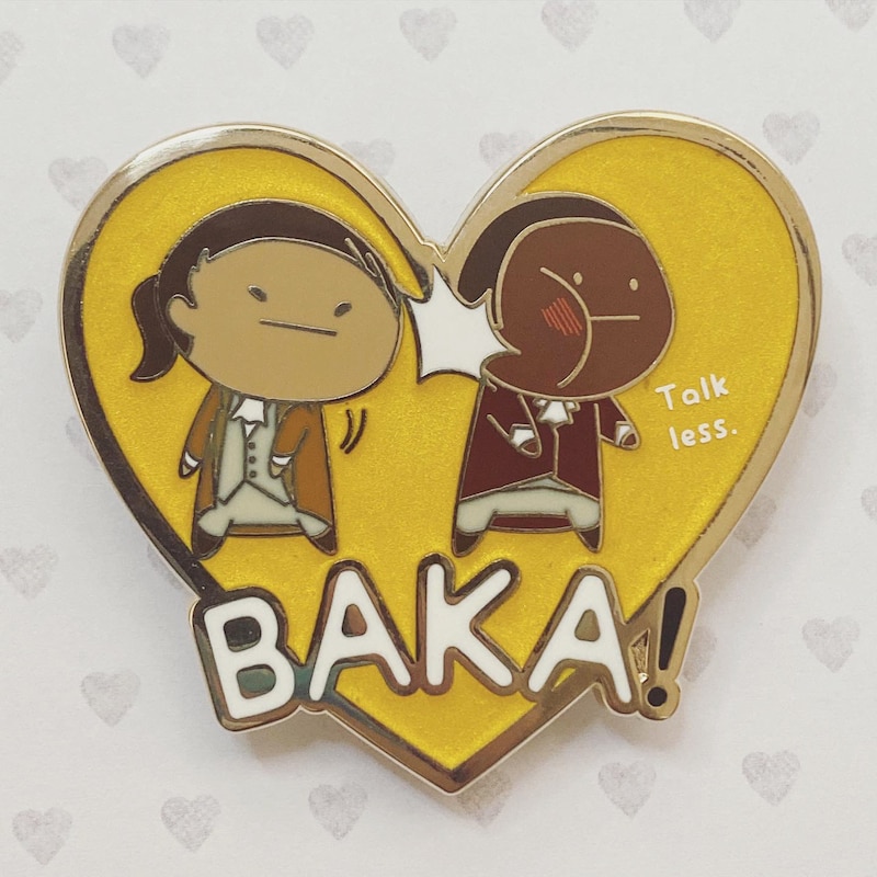 Hamilton Enamel Pin - Etsy