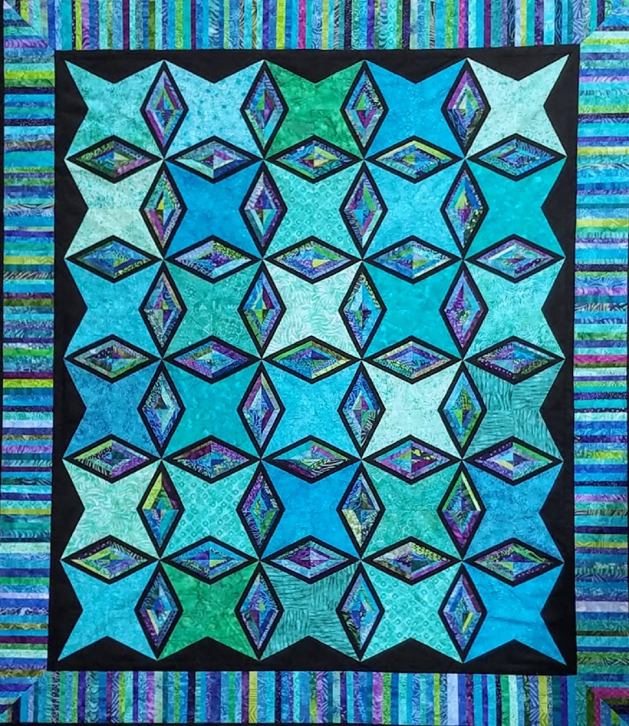 Crystal Blue Pattern - Etsy