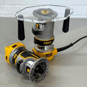 Dewalt (DWP611/DCW600B) Palm/trim Router Base Plate - Two Handle - Etsy