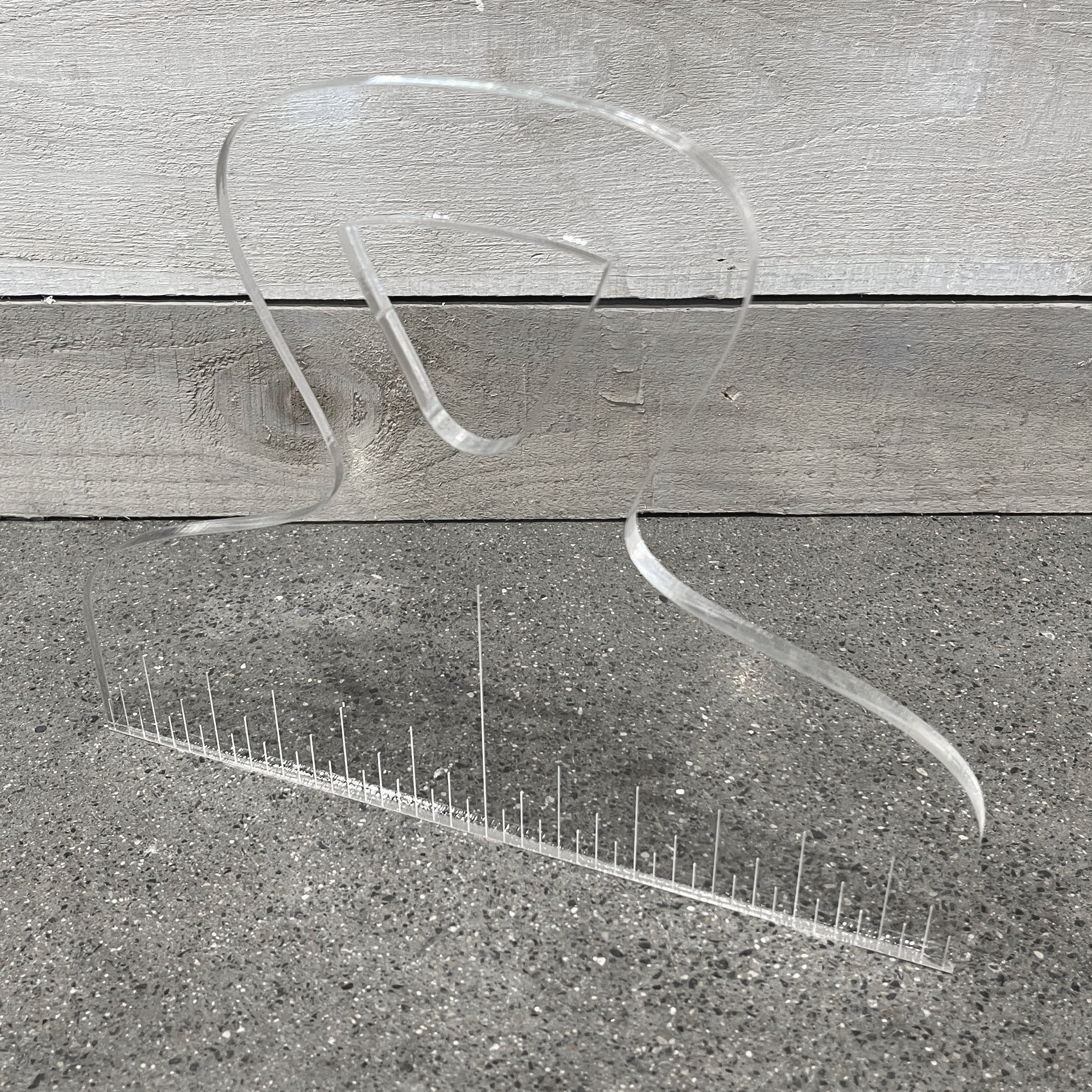 Rounded Triangle Handle Acrylic Router Template - Etsy