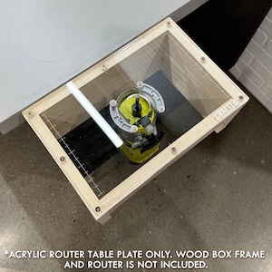 Ryobi One+ (P601/PCL424B) Palm/trim Router Table Plate - Etsy