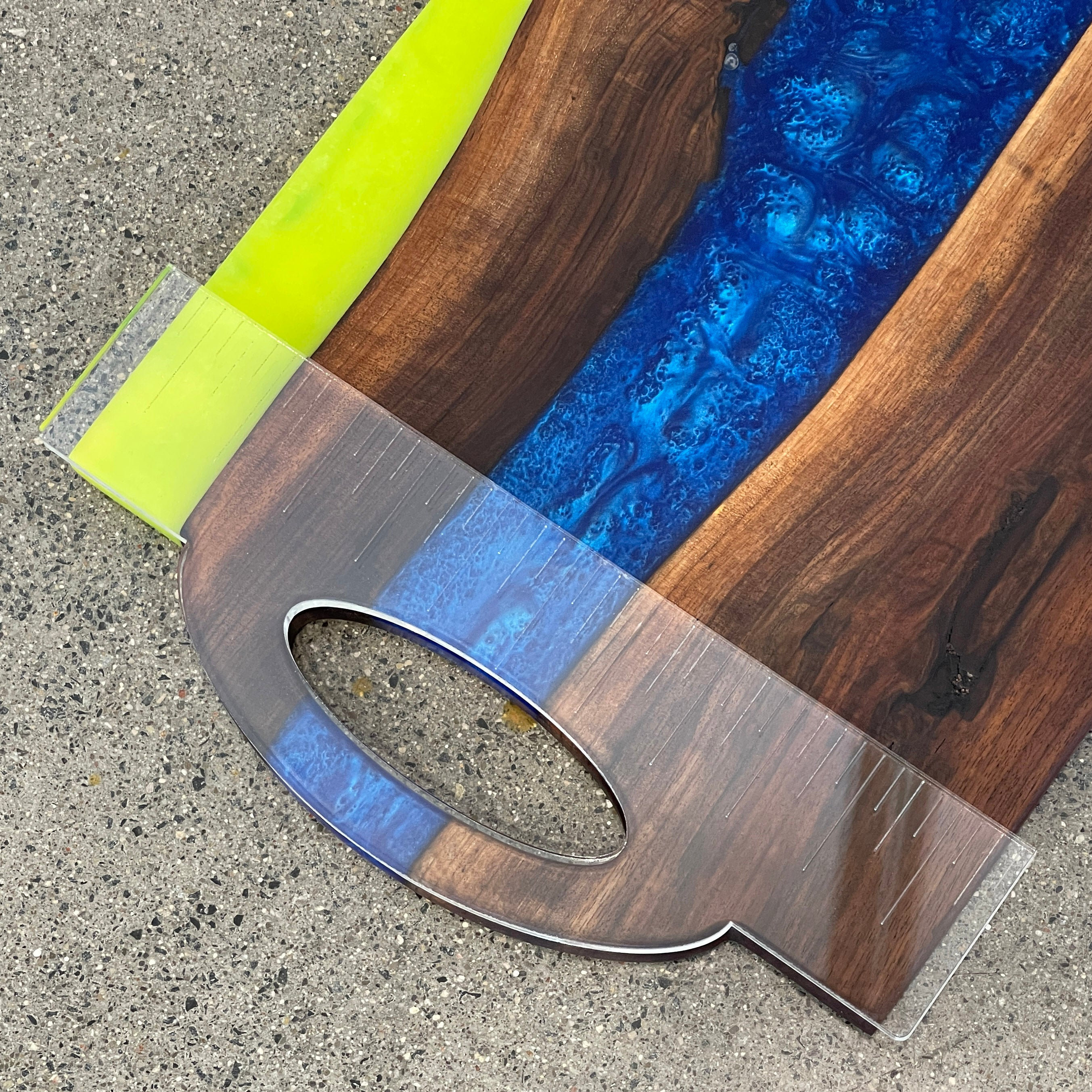 Oval Grip Handle Acrylic Router Template - Etsy