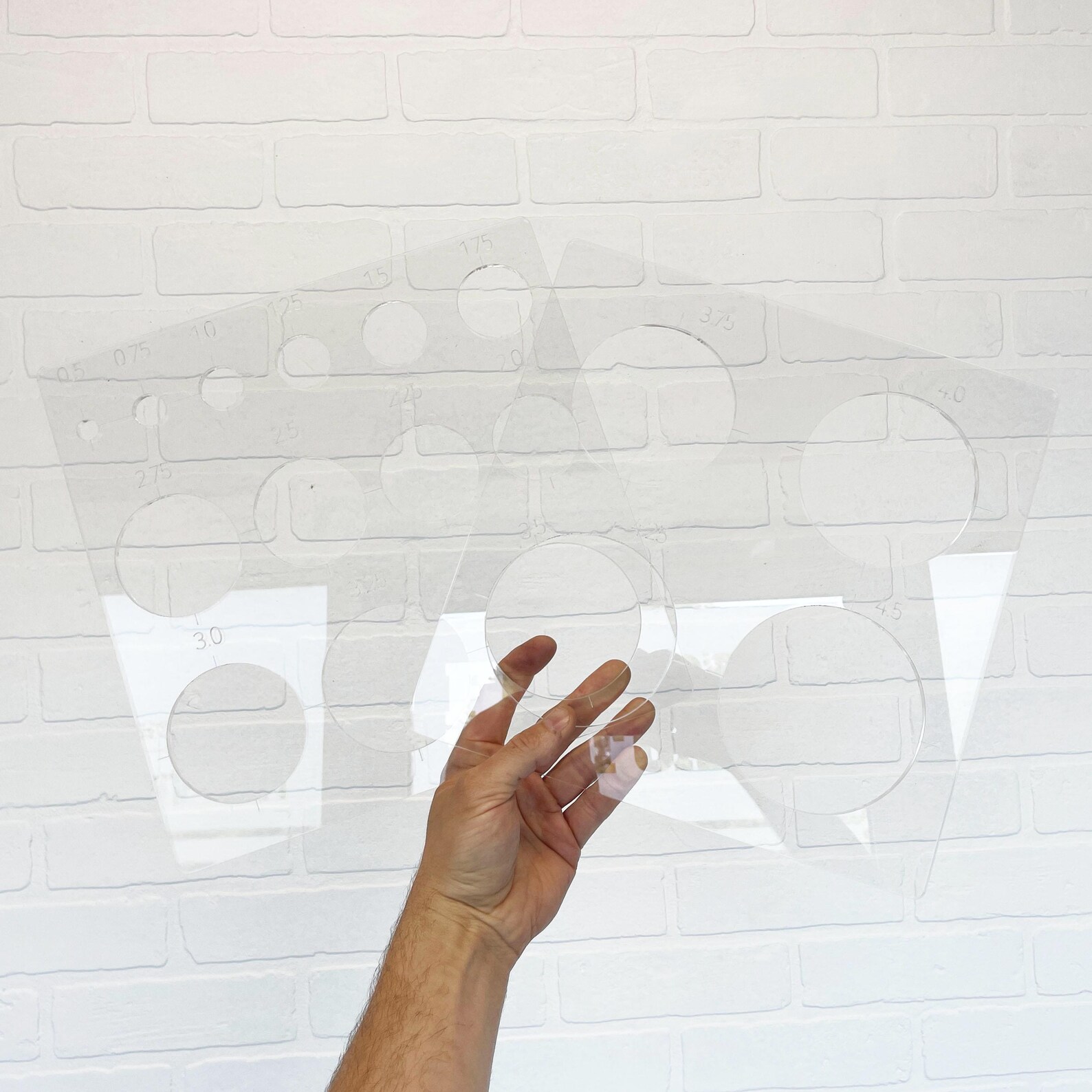 Ultimate Circle Inlay and Pocketing Acrylic Router Template Set - Etsy