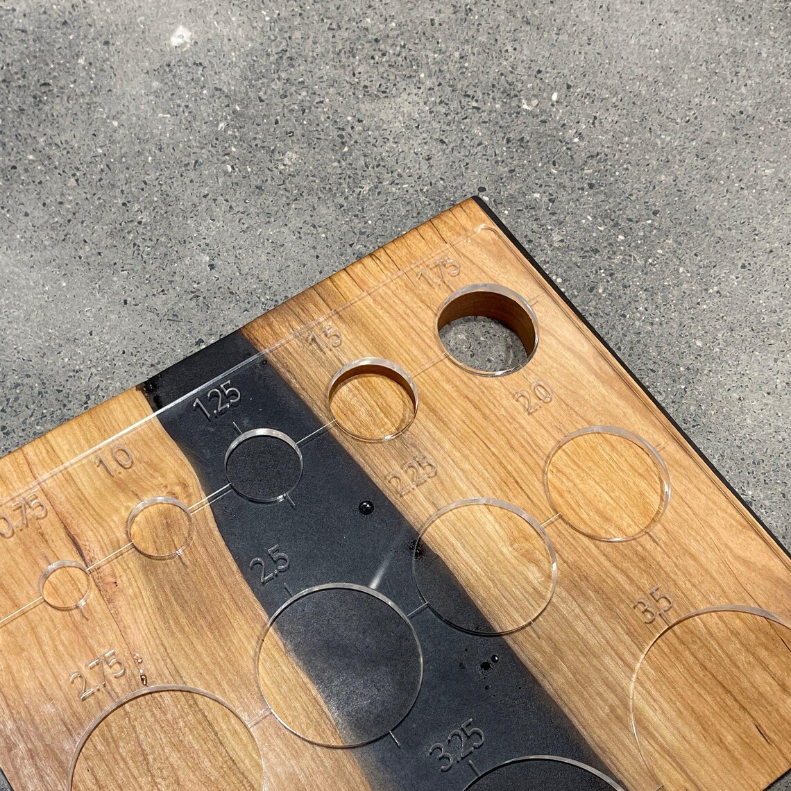 Ultimate Circle Inlay and Pocketing Acrylic Router Template Set - Etsy