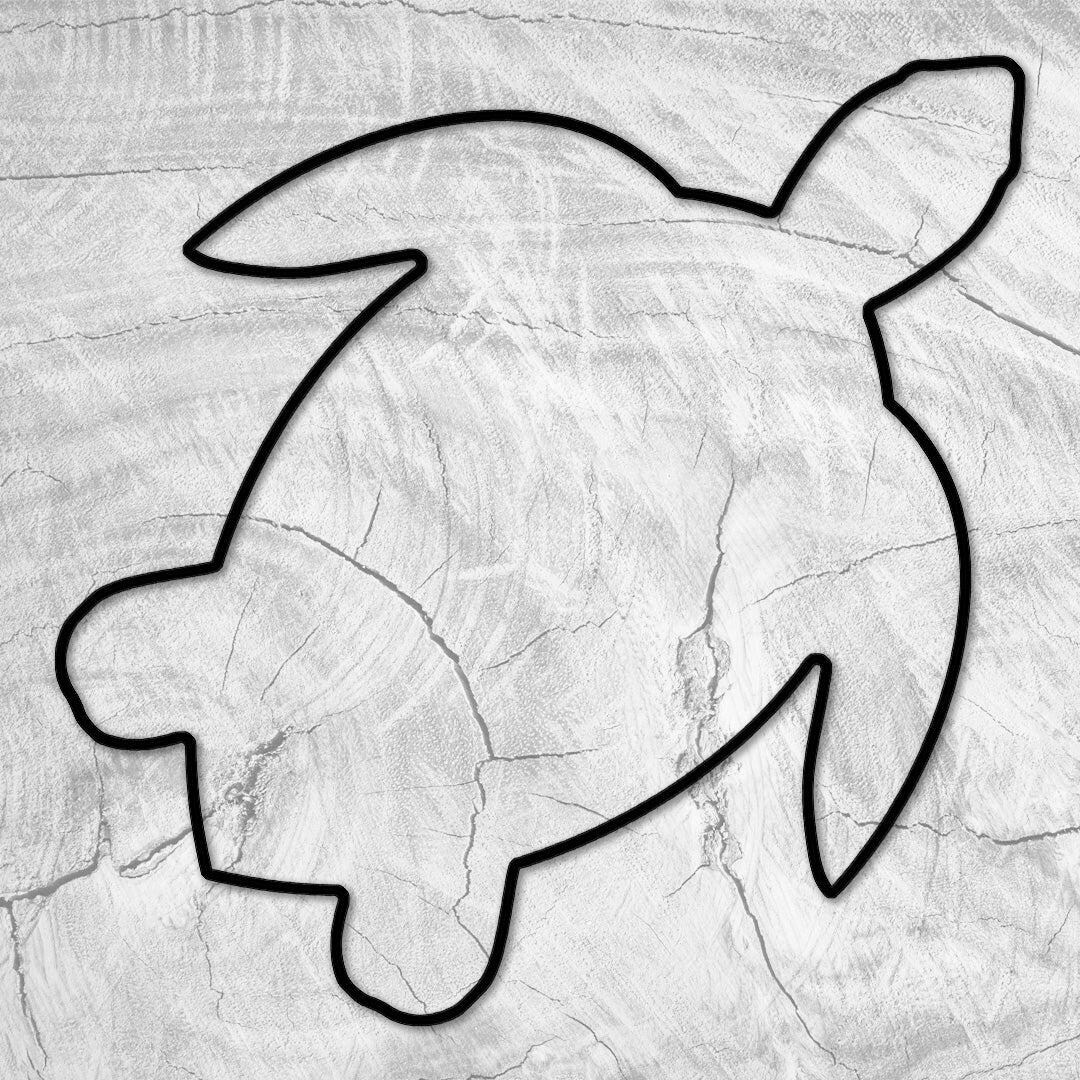 15x12" Sea Turtle Shaped Acrylic Router Template - Etsy