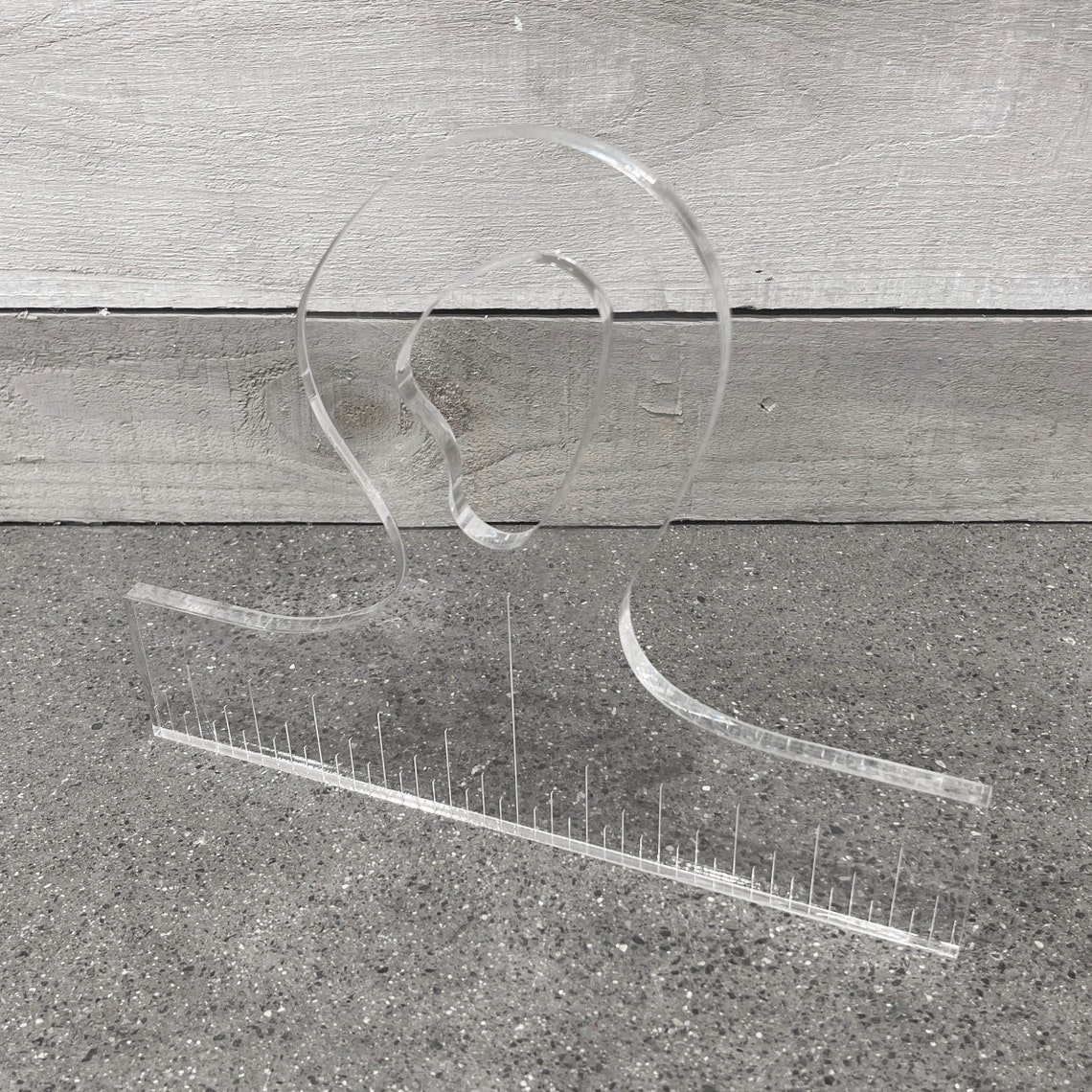 Organic Handle Acrylic Router Template | Etsy