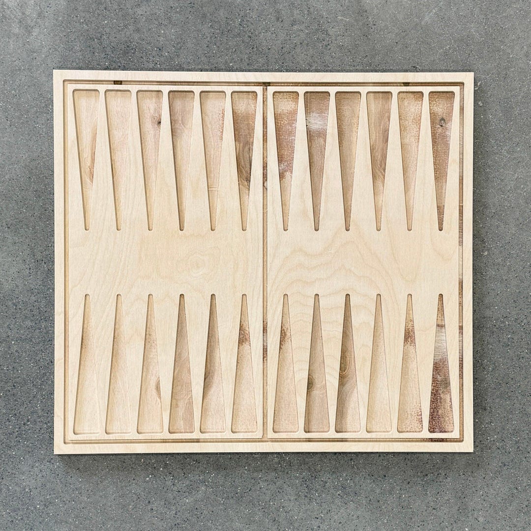 23.4x21.25" Backgammon Board 2 Wood Shape Blank - 1/2" Thick - Etsy
