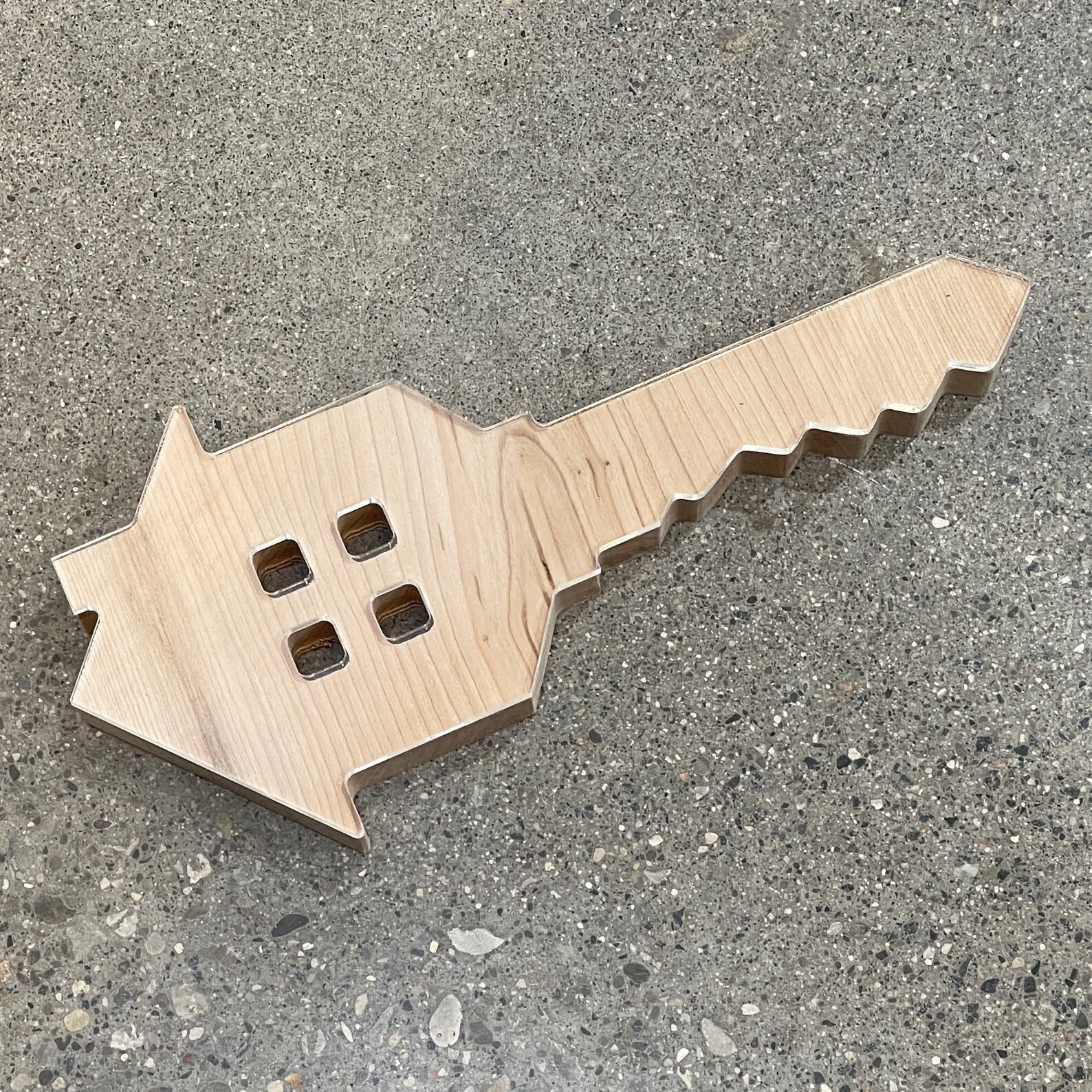 11x5.0 Key Rack 3 Acrylic Router Template - Etsy