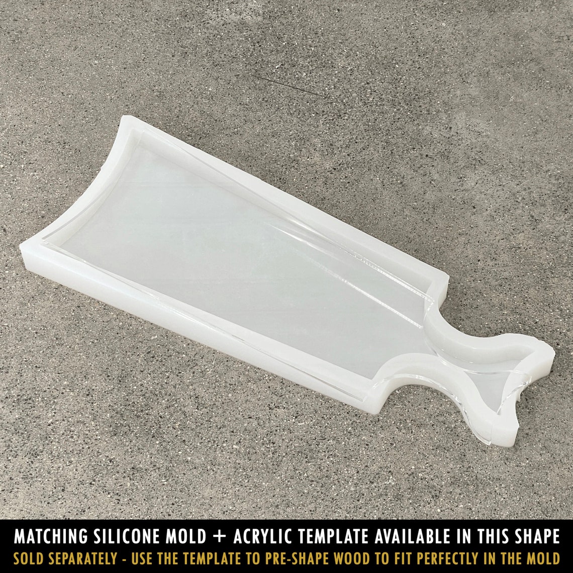 17.6x6.25 Small Fishtail Charcuterie Board Acrylic - Etsy