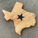 16x15 State of Texas Star Inlay Acrylic Router Template - Etsy