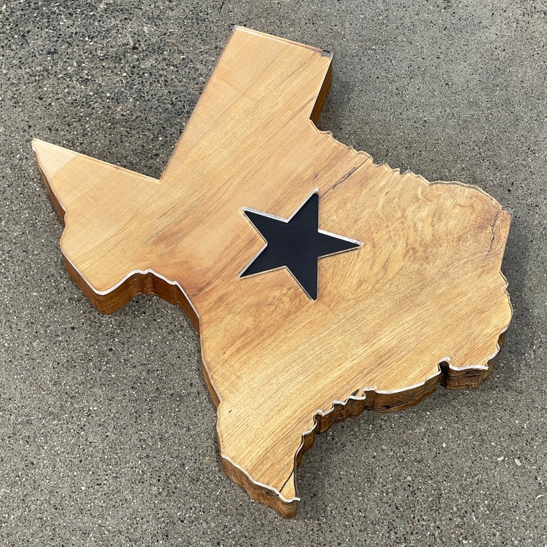 16x15 State of Texas Star Inlay Acrylic Router - Etsy