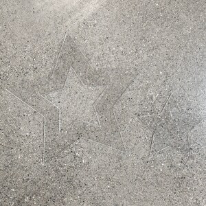 12.0x11.4 6.0x5.7 Star Shape Acrylic Router Template Set - Etsy