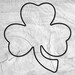 12.5x12.0 3 Leaf Clover Shamrock Acrylic Router Template - Etsy