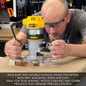 Ryobi One+ (P601/PCL424B) Palm/trim Router Base Plate - Two Handle - Etsy