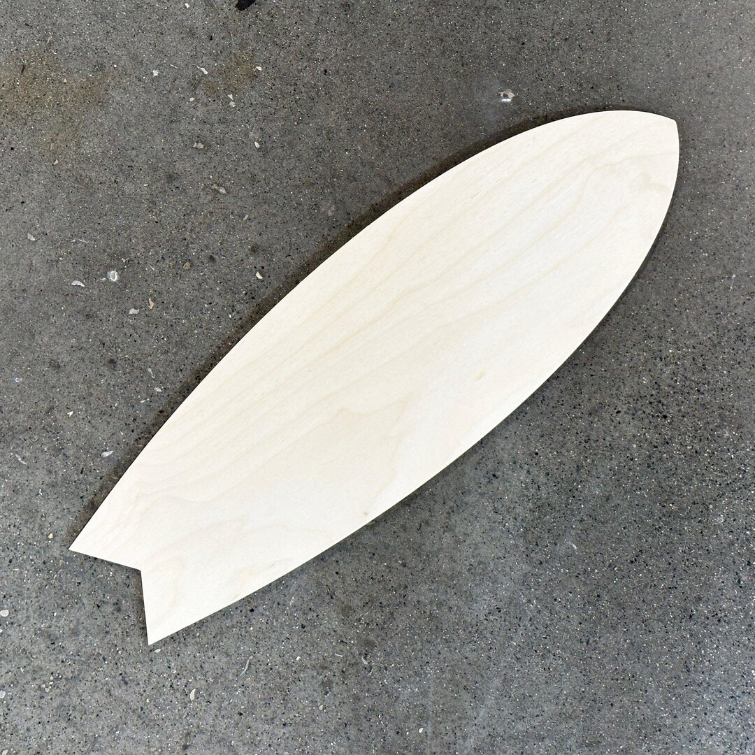 24x7.7" Large Fishtail Surfboard Wood Shape Blank - 1/2" Thick - Etsy