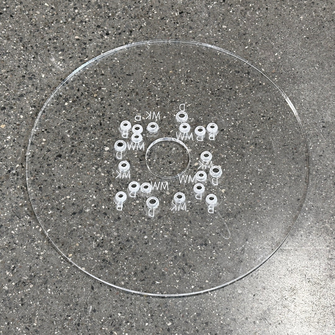 8.75 Oversized Universal Trim Router Base Plate for Pocketing & Trays ...