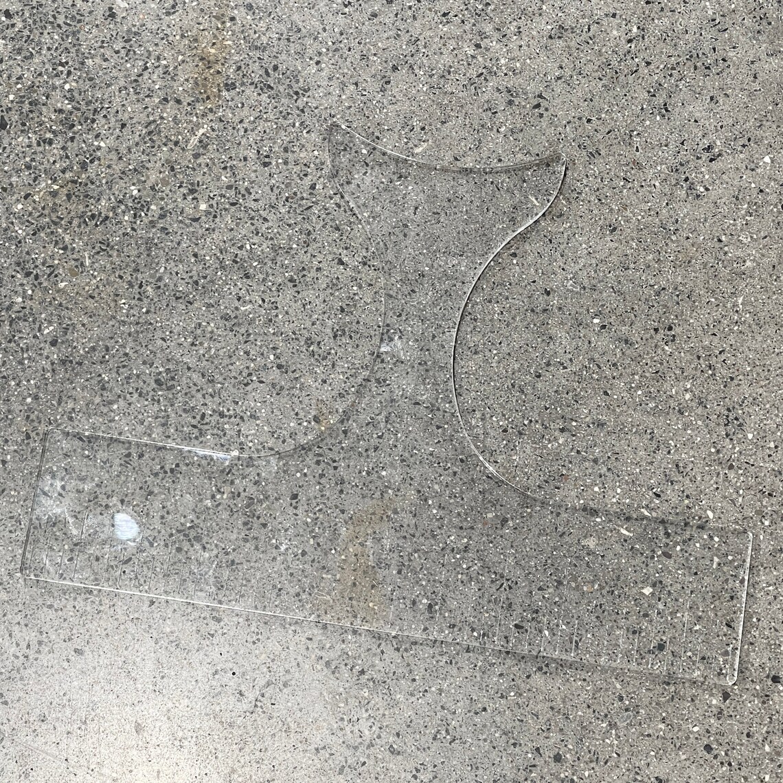 Fishtail Handle Acrylic Router Template - Etsy