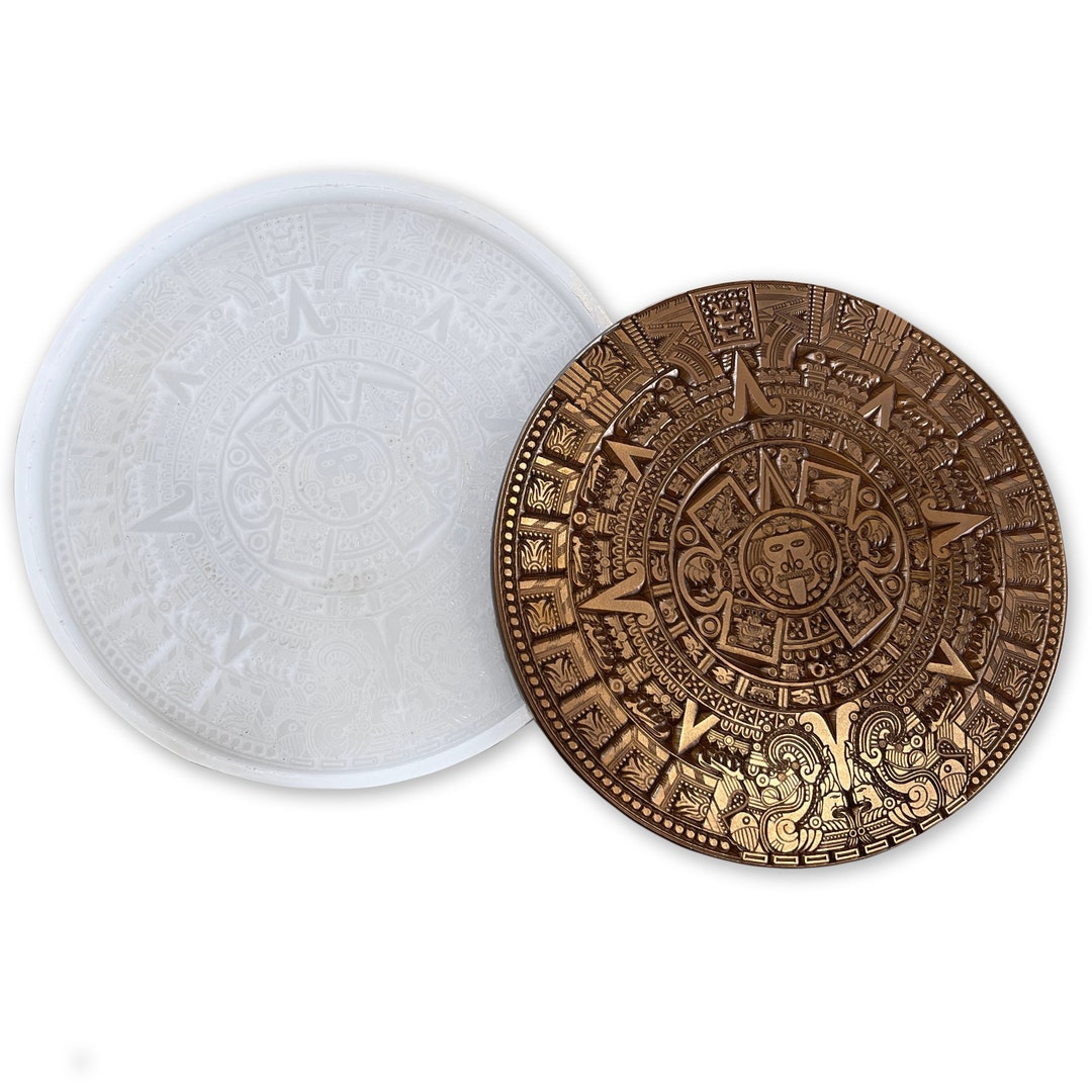 Aztec / Mayan Calendar 13x3/4 Silicone Mold - Etsy