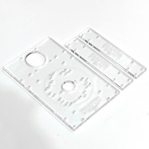 Router Sled Acrylic Router Base & Brackets - Etsy