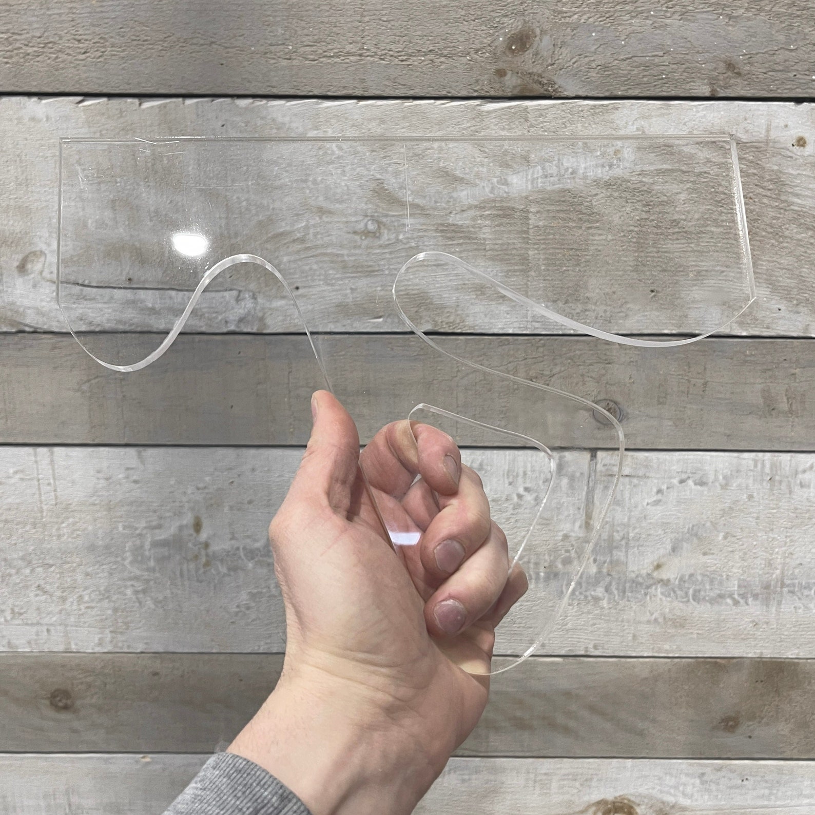 Organic Triangle Handle Acrylic Router Template - Etsy