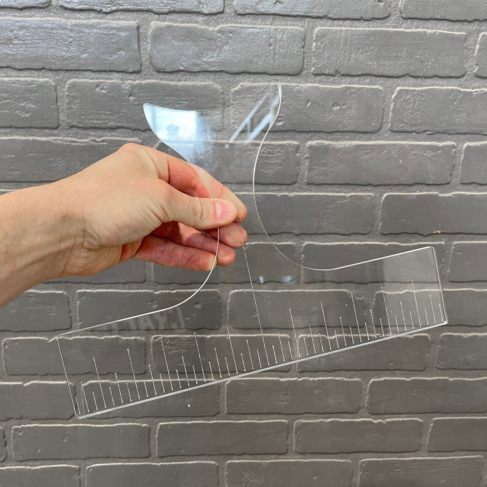 Fishtail Handle Acrylic Router Template - Etsy