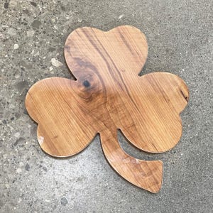 12.5x12.0" 3 Leaf Clover Shamrock Acrylic Router Template - Etsy