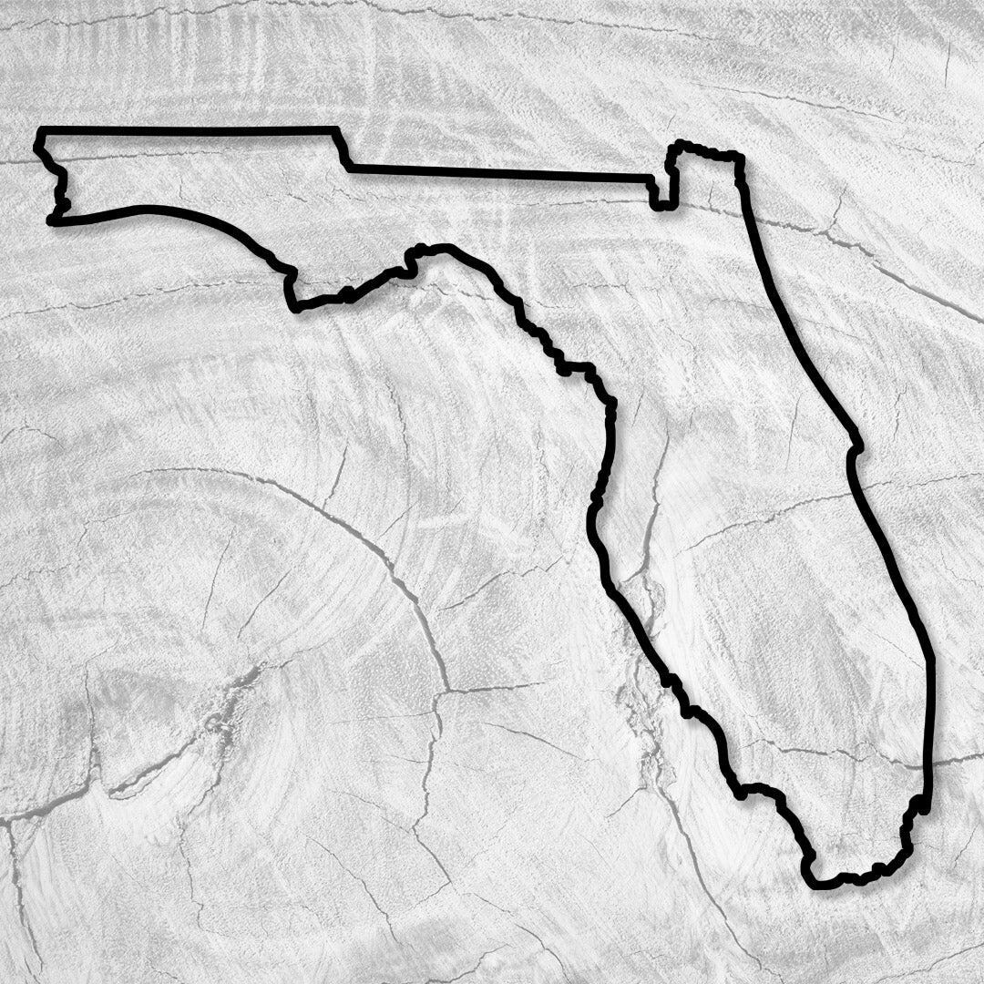 16x13" State of Florida Acrylic Router Template - Etsy
