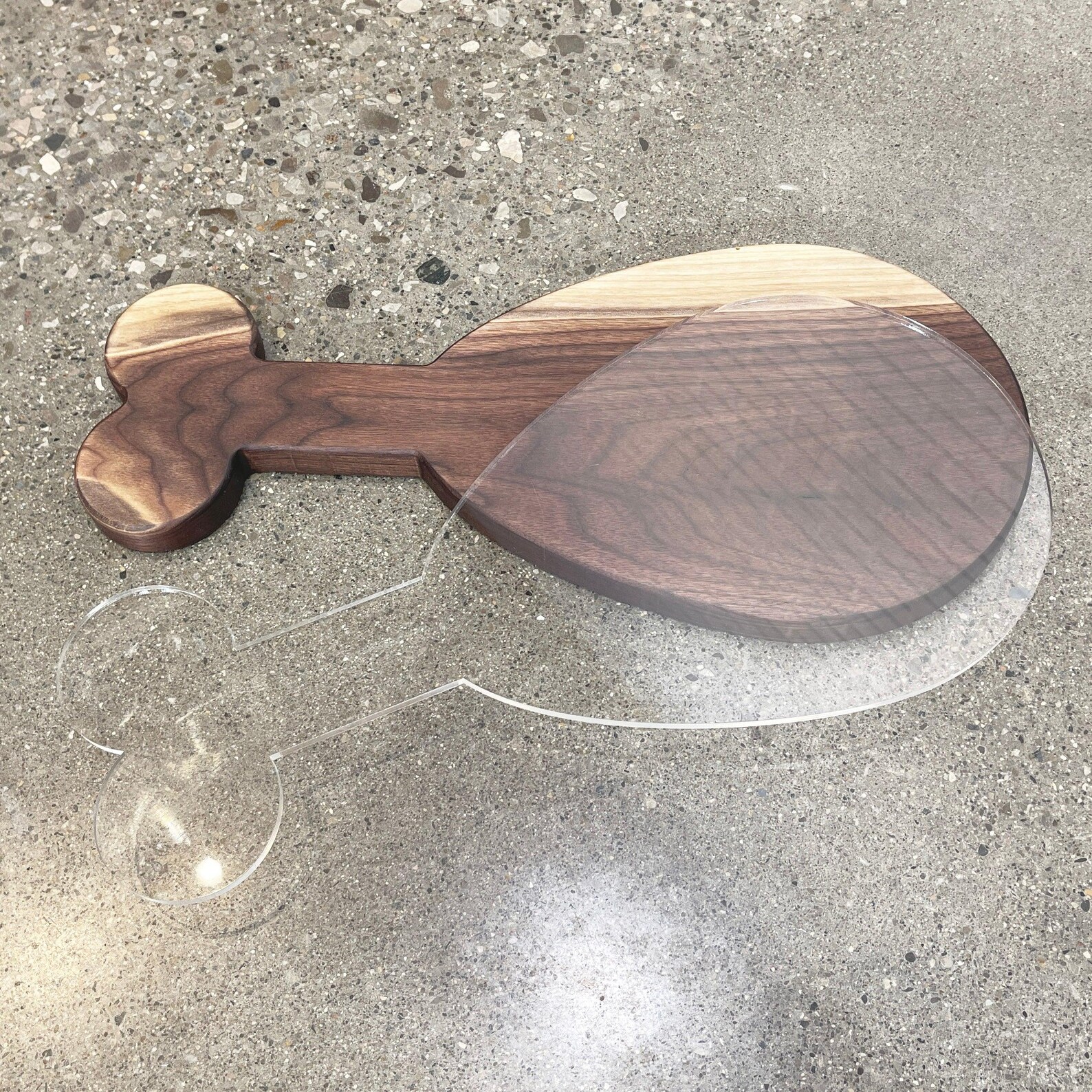 17.75x8.5" Drumstick Chicken Leg / Turkey Leg Board - Acrylic Router ...