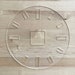 10 Circle Clock Dials Style 2 Acrylic Router Template - Etsy