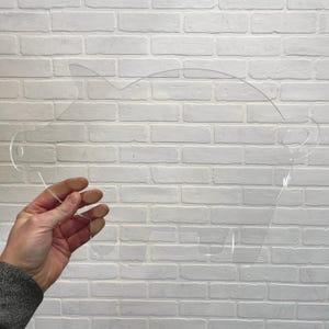 15.9x10.5 Pig Shaped Serving Board Acrylic Router Template - Etsy