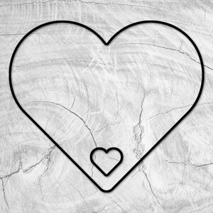 12.5x11.0" Heart Serving Board Acrylic Router Template - Etsy