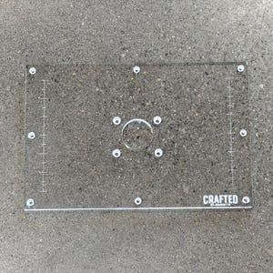 Bauer (19121E-B/23121E-B) Palm/trim Router Table Plate - Etsy