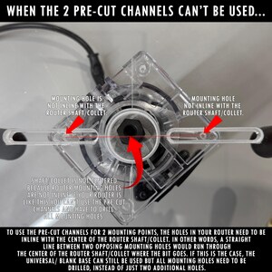 Blank Universal Palm/trim Router Table Plate - Etsy