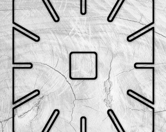 Square Router Template - Etsy