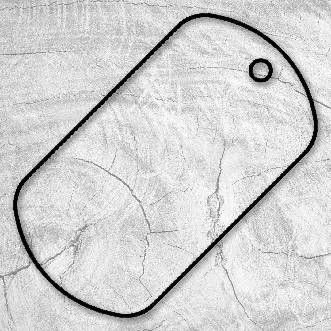 16x8.8" Large Dog Tag Shaped Acrylic Router Template - Etsy