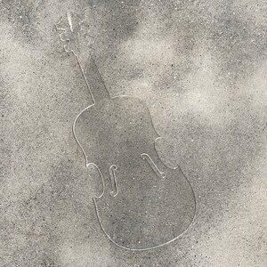 23.0x8.3" Fiddle - Violin Serving Board Acrylic Router Template - Etsy