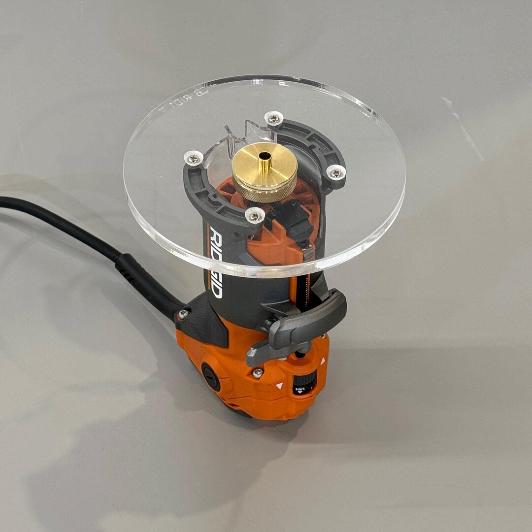 Ridgid (R2400/R2401/R24012/R860443B/R860444B) Palm/trim Router Base ...